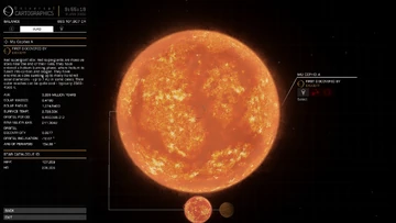 Mu Cephei Compared To The Sun