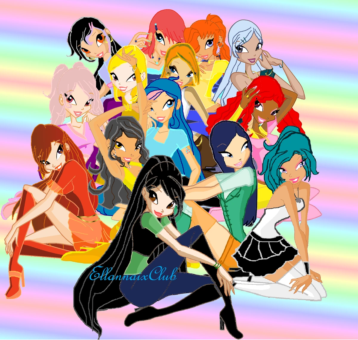 Main Characters | EllannaixClub Wiki | Fandom