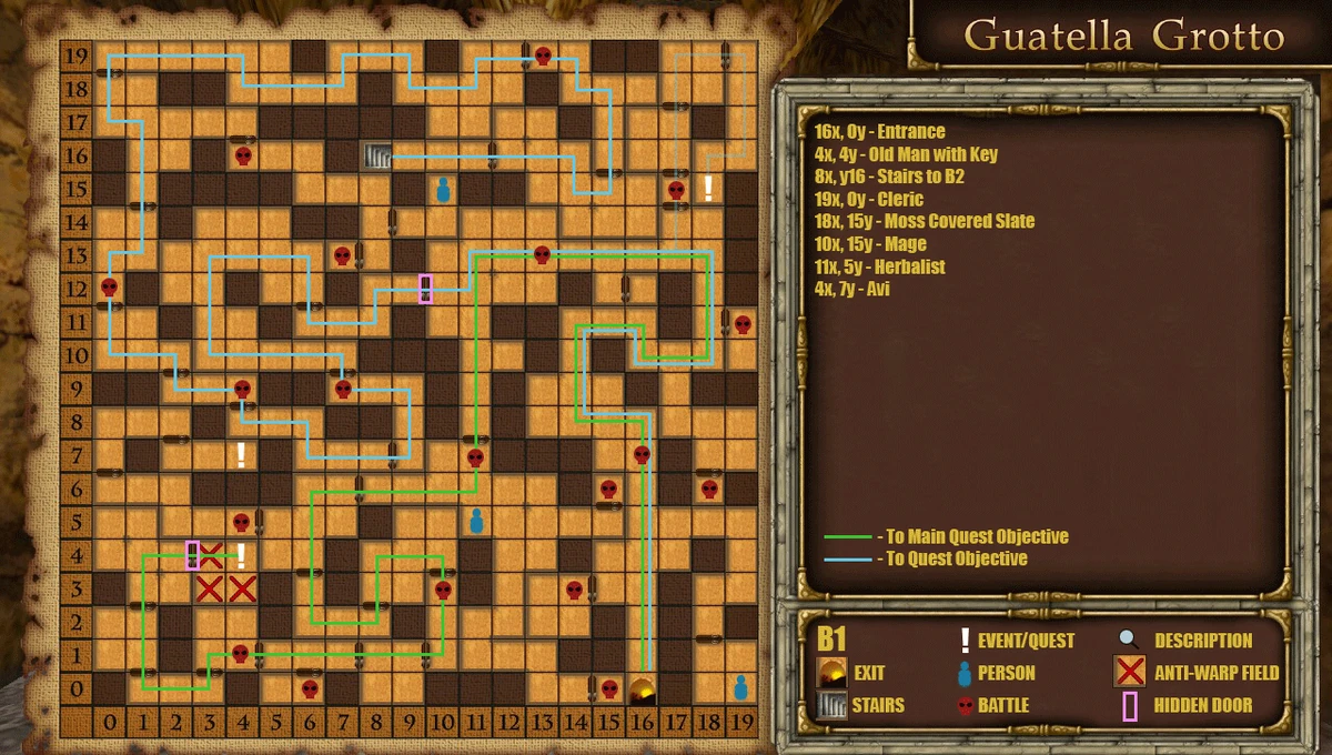 Guatella Grotto | Elminage Gothic Wiki | Fandom
