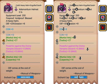 Equipment enchantments (Mobile) | Elona Wiki | Fandom