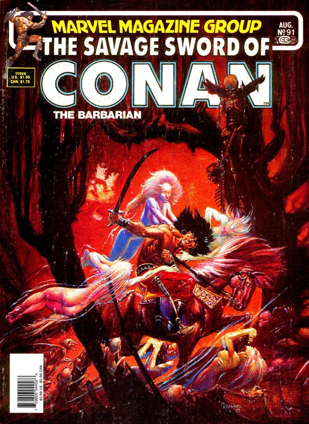 Espada Salvaje de Conan (1983 Revista) 91 | Wiki El salvaje mundo de ...