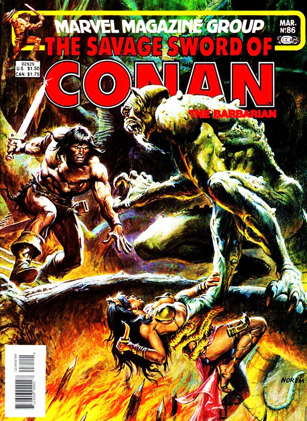 Espada Salvaje de Conan (1983 Revista) 86 | Wiki El salvaje mundo de ...