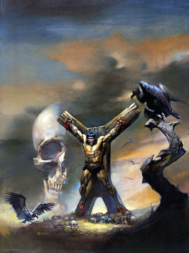 Savage Sword Of Conan Nº5 Boris Vallejo Wiki El Salvaje Mundo De