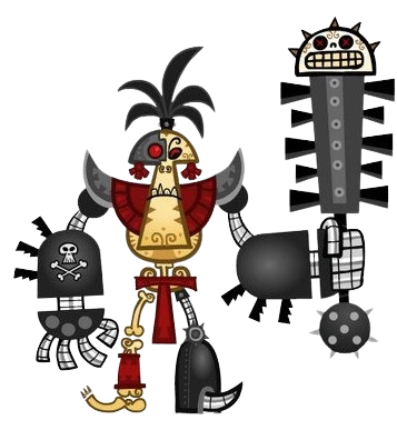 Az-Tech Robot Skeleton Warriors | El Tigre Wiki | Fandom