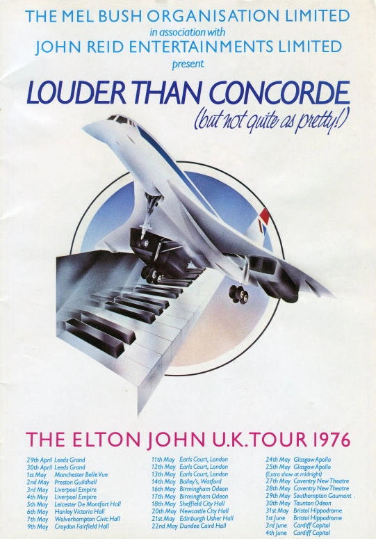 Lounder Than Concorde Tour | Wiki Rocketman | Fandom
