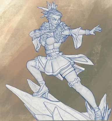 Isolde, Ice Enchantress (Character) | Eluan Wiki | Fandom