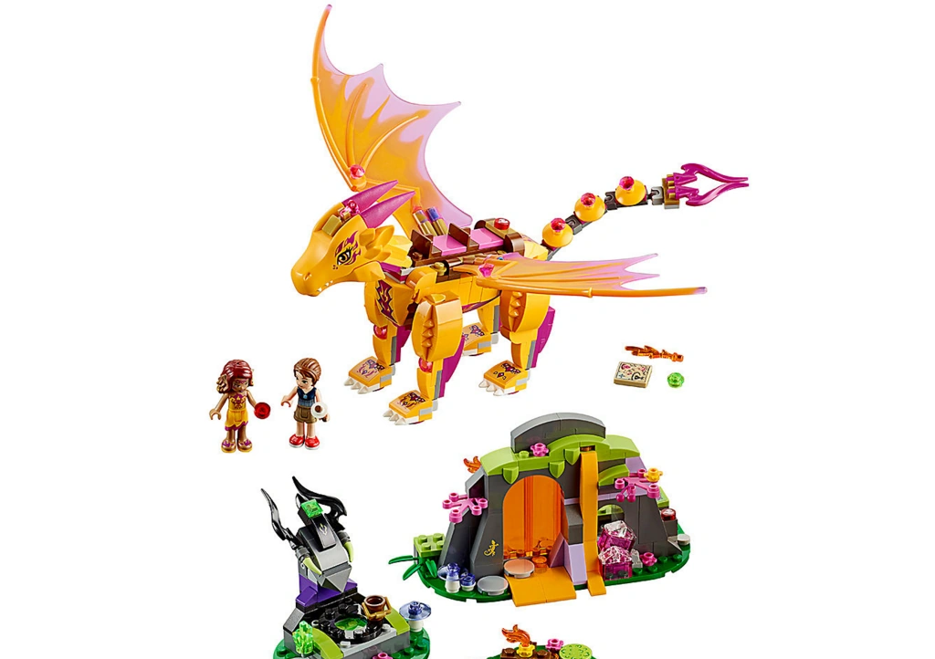 Fire Dragon's Lava Cave | LEGO Elves Wiki | Fandom