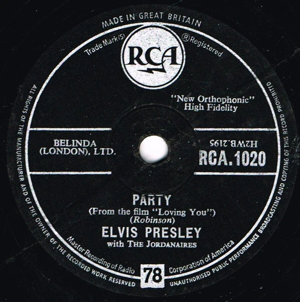 Party | Elvis Wiki | Fandom