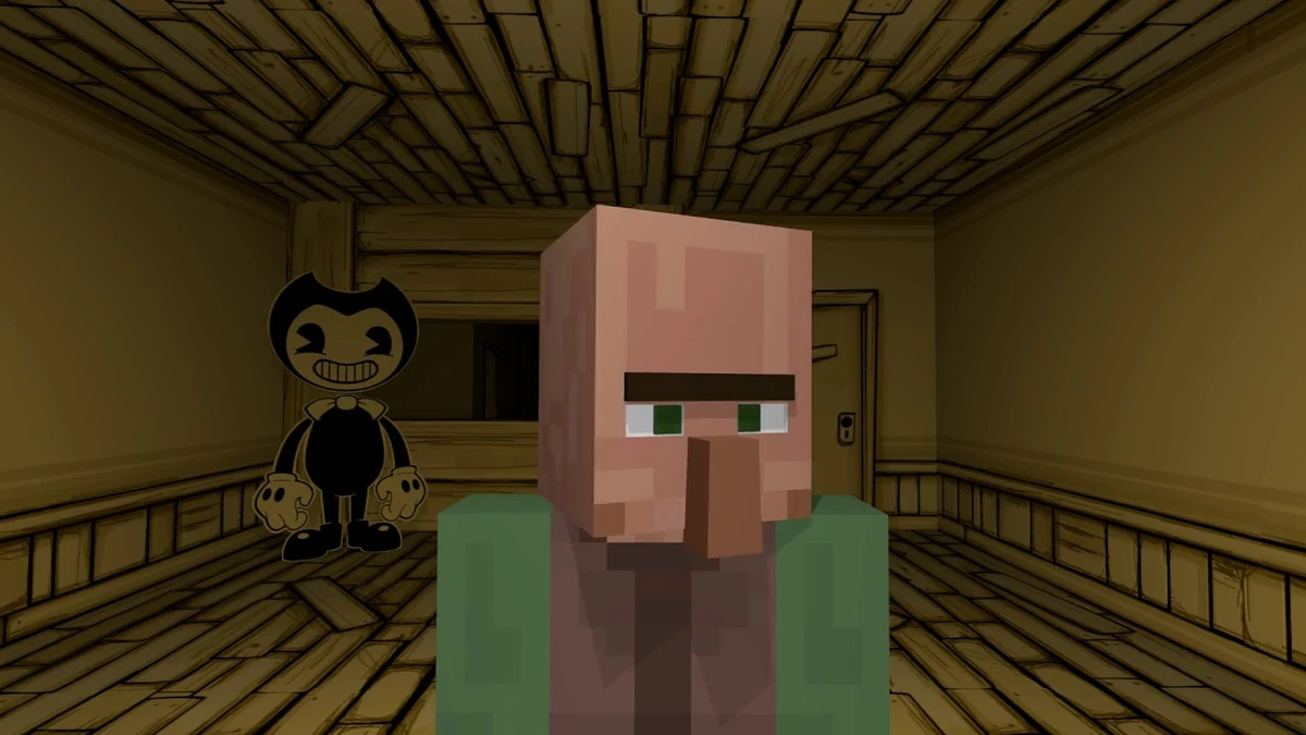 Phone Guy In Bendy and the Ink Machine Ep.2 | Emerald Villager Group ...