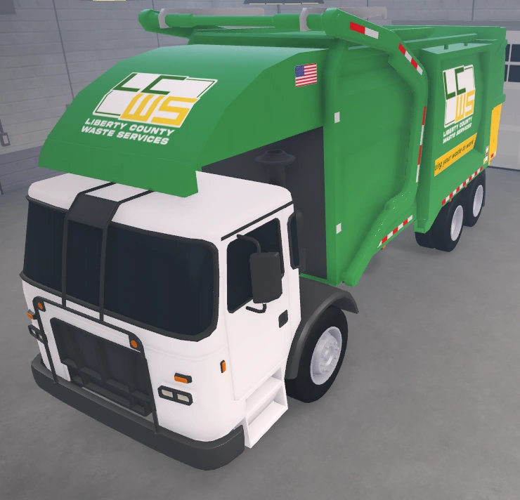 Front-Loader Garbage Truck | Emergency Response Liberty County Wiki ...