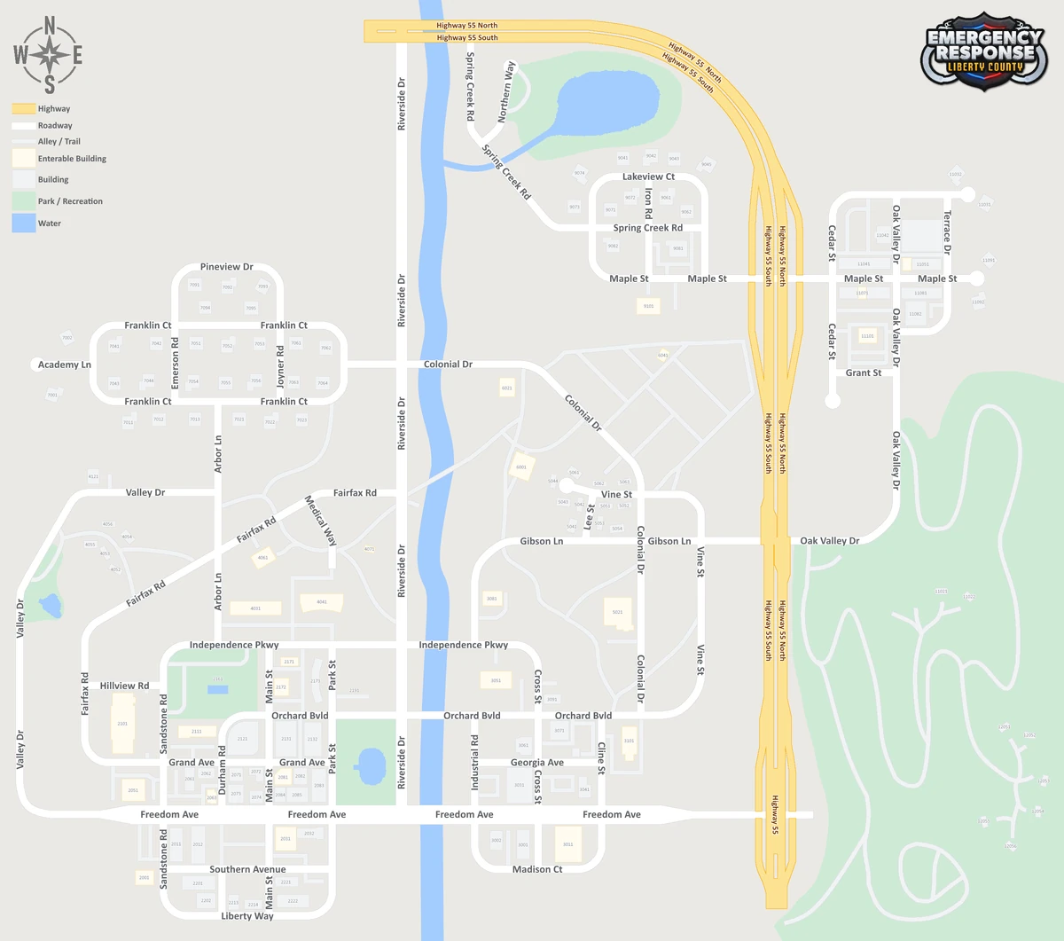 In Game Map Emergency Response Liberty County Wiki Fandom In Game Map Emergency Response Liberty County Wiki Fandom