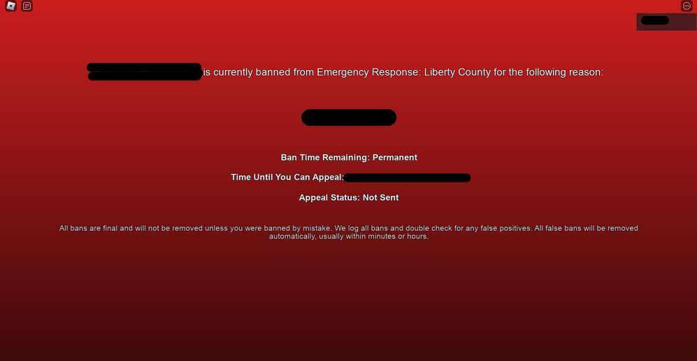 Ban | Emergency Response Liberty County Wiki | Fandom