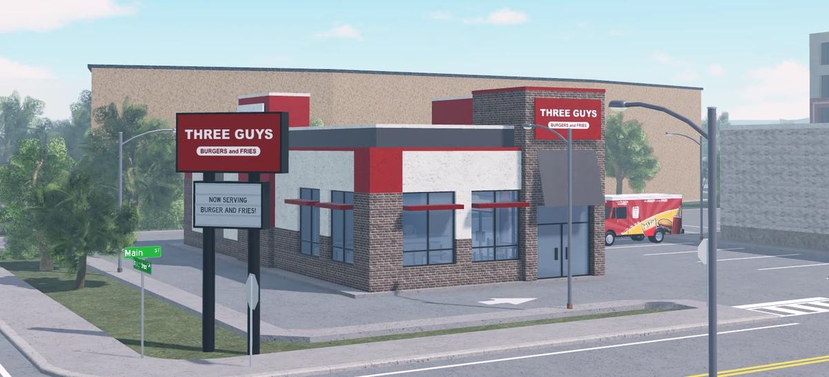 Three Guys Burgers and Fries | Emergency Response Liberty County Wiki ...