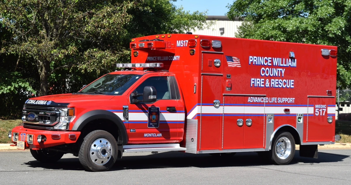 Service Ambulance 4845 (Prince William County) | Emergency Vehicles of ...