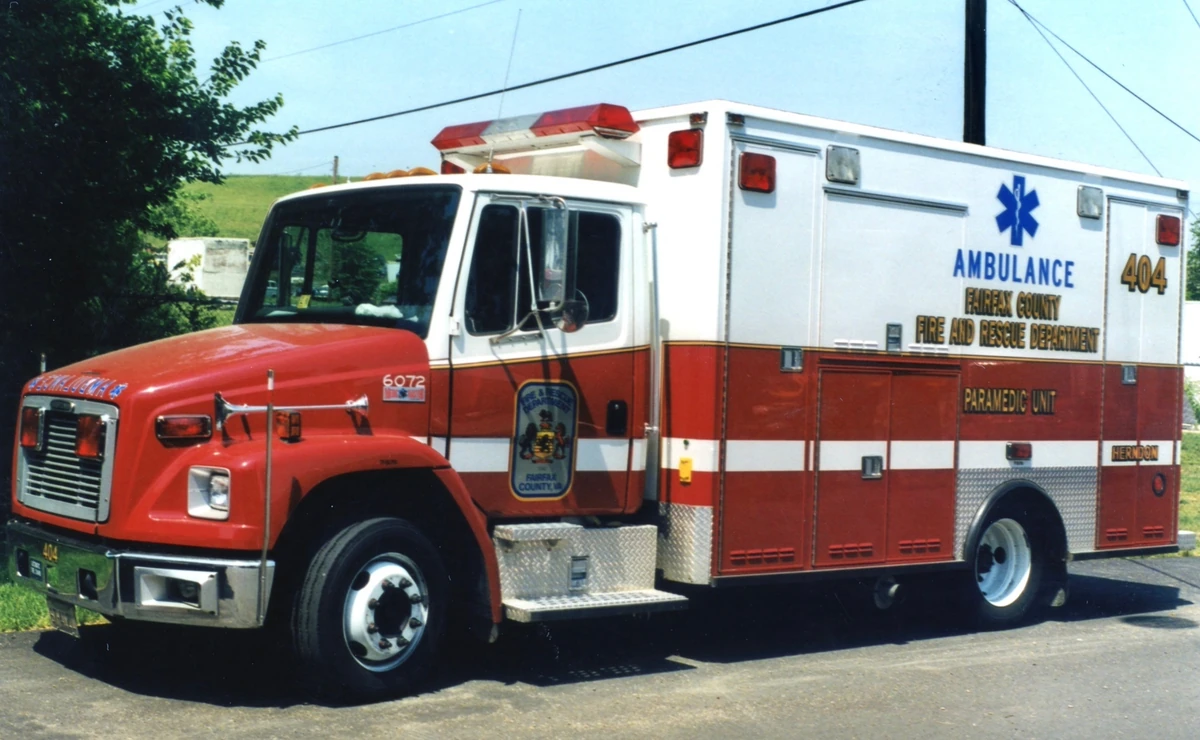 Service Ambulance 6072 (1999) (Fairfax County) | Emergency Vehicles of ...