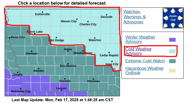 Cold Weather Advisory | Emergency Alert System Wiki | Fandom