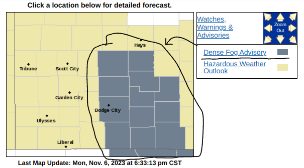 Dense Fog Advisory | Emergency Alert System Wiki | Fandom