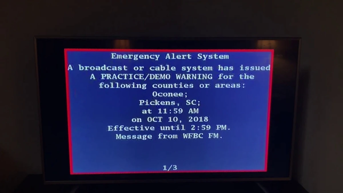 Practice/Demo Warning | Emergency Alert System Wiki | Fandom