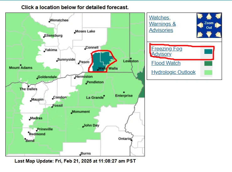 Freezing Fog Advisory | Emergency Alert System Wiki | Fandom
