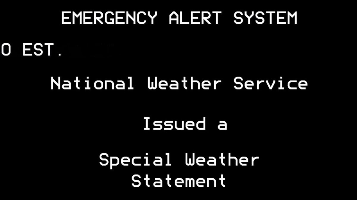 Special Weather Statement | Emergency Alert System Wiki | Fandom