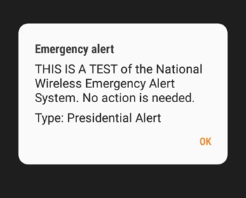 Nationwide Test of the Emergency Alert System | Emergency Alert System ...