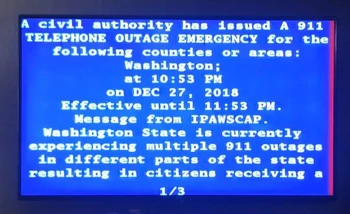 911 Telephone Outage Emergency | Emergency Alert System Wiki | Fandom