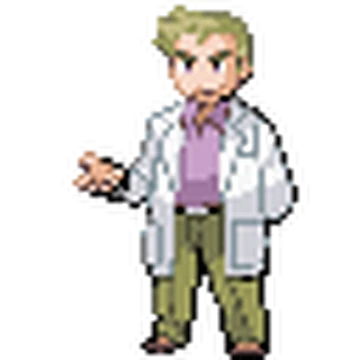 Pokemon Professor Oak Sprite