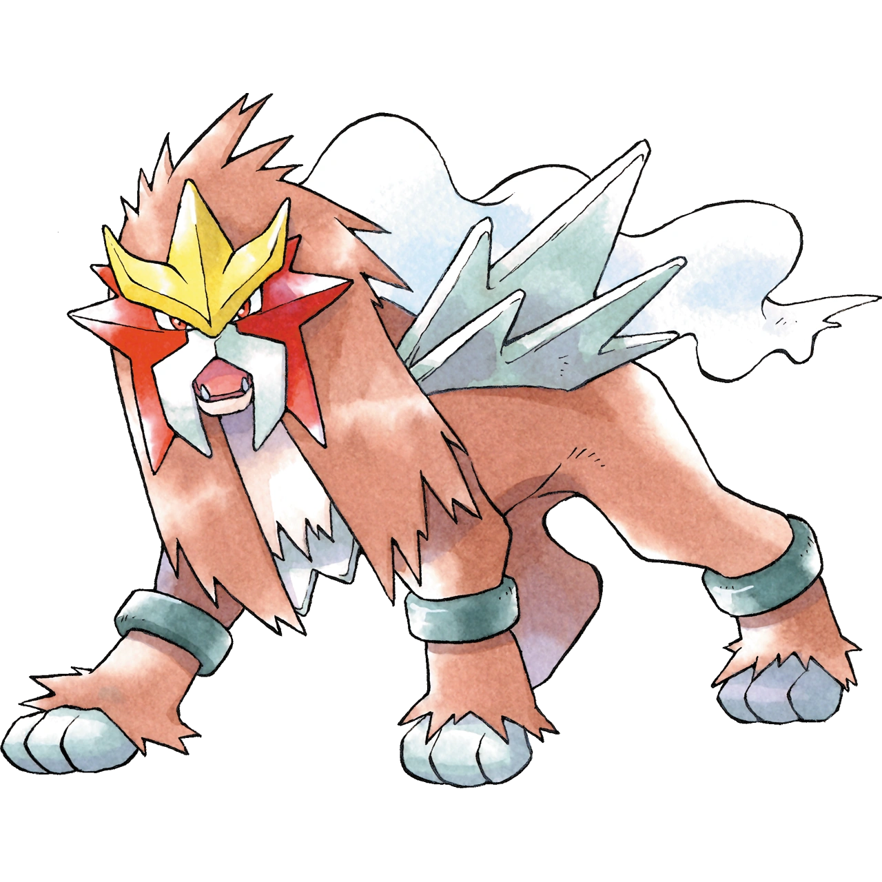 Entei Pokemon Soul Silver