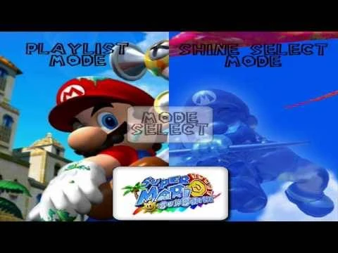 Super Mario Sunshine - Main Menu | Chuggaaconroy Wiki | Fandom