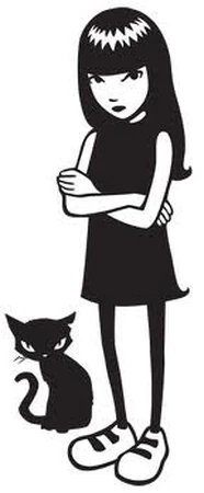 emily strange coloring pages