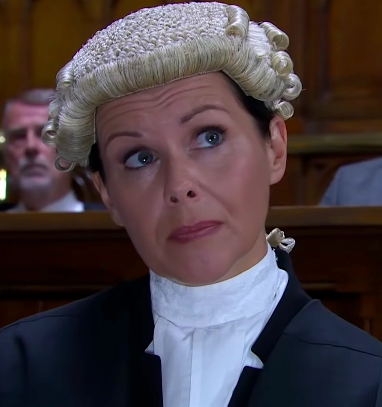 Prosecution Barrister (Emma Bowe) | Emmerdale Wiki | Fandom