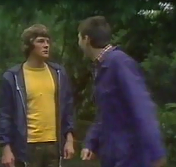 Jackie Merrick and Teddy Hooson Fight, 14 October 1982 | Emmerdale Past ...