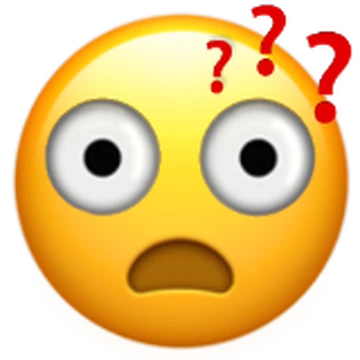 emoji question mark face