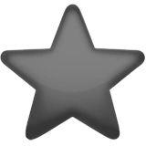 Gray Star | Emoji Fanon Wiki | Fandom
