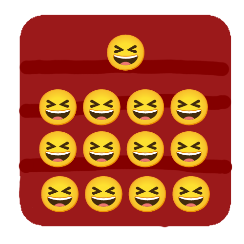 13 Laughing Faces | Emoji Fanon Wiki | Fandom