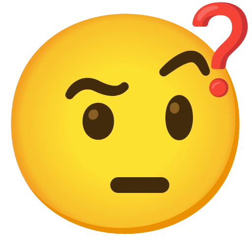 Question Face | Emoji Fanon Wiki | Fandom