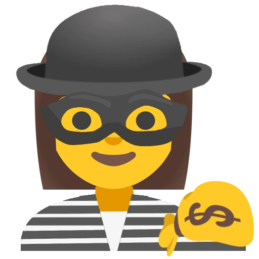 Female Robber | Emoji Fanon Wiki | Fandom