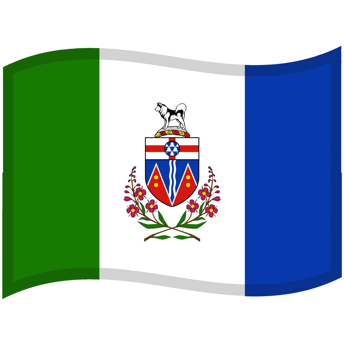 Flag: Yukon | Emoji Fanon Wiki | Fandom