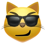 Cat with Sunglasses | Emoji Fanon Wiki | Fandom