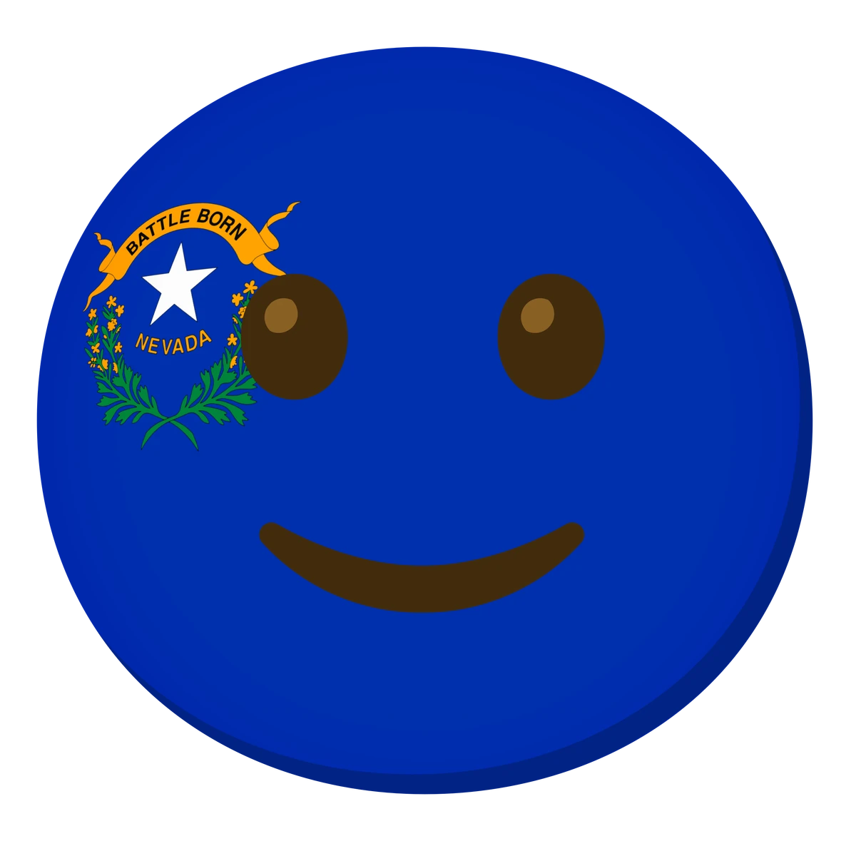 Nevada Flag Face | Emoji Fanon Wiki | Fandom