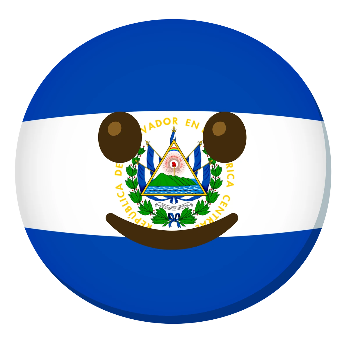 El Salvador Flag Face | Emoji Fanon Wiki | Fandom