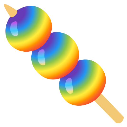 Rainbow Dango | Emoji Fanon Wiki | Fandom