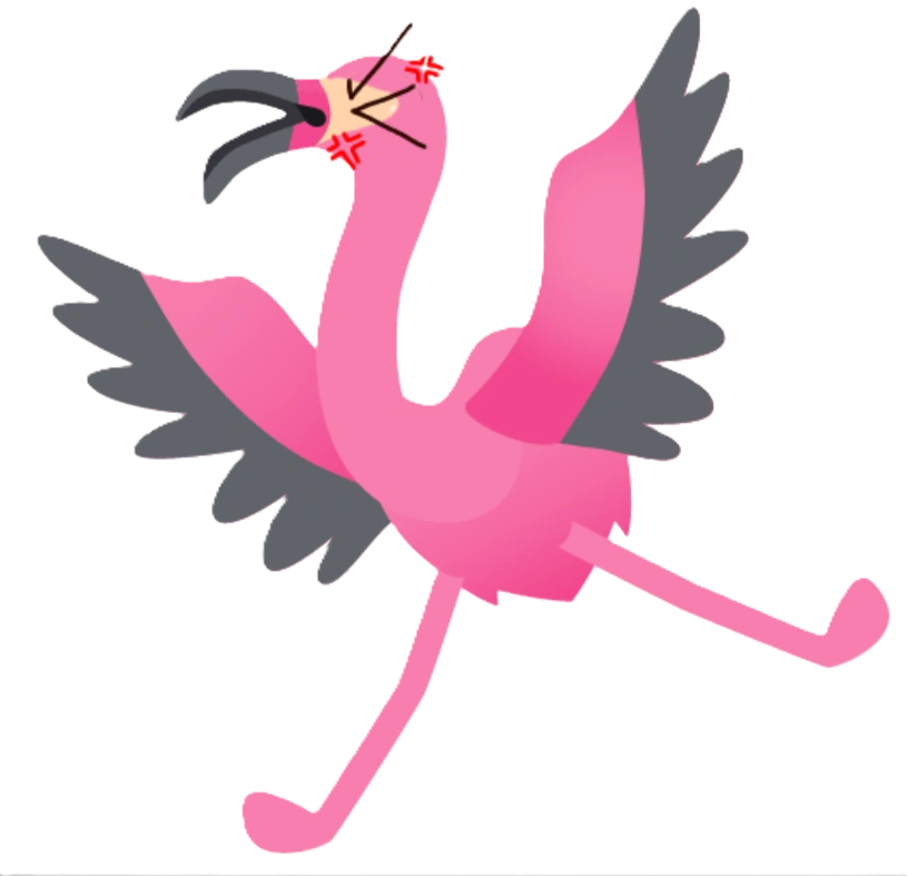 Flamingo Raging | Emoji Fanon Wiki | Fandom