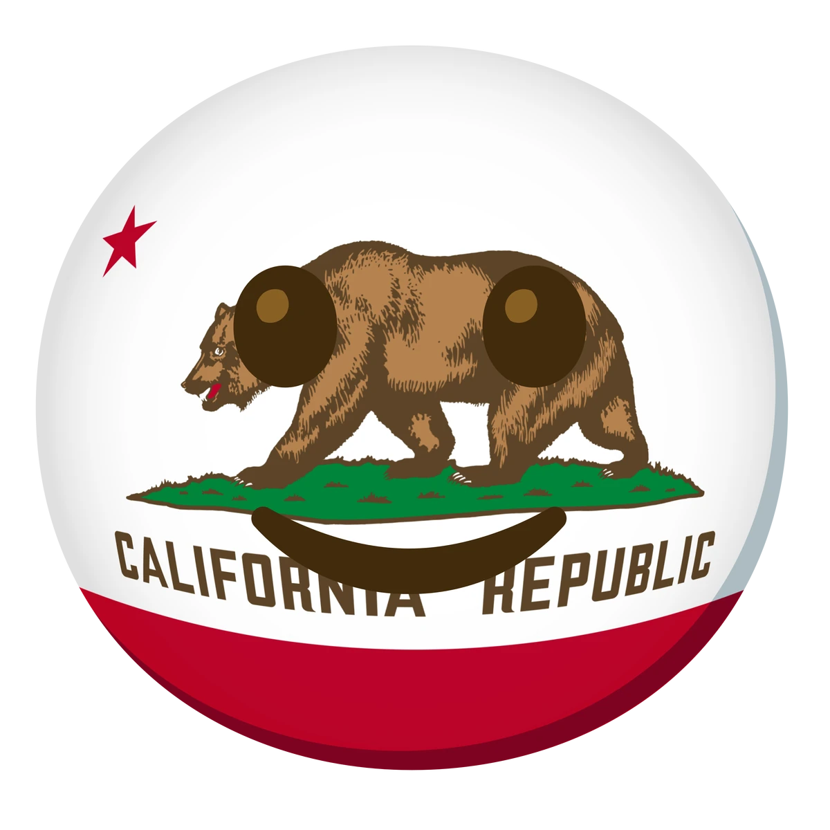 California Flag Face | Emoji Fanon Wiki | Fandom
