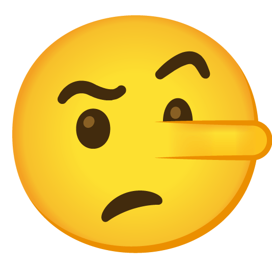 Confused Lying Face | Emoji Fanon Wiki | Fandom