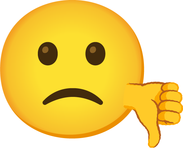 Face with Thumbs Down | Emoji Fanon Wiki | Fandom