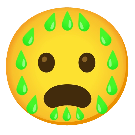Face Sweating Ooze | Emoji Fanon Wiki | Fandom