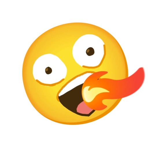 Too Spicy Face | Emoji Fanon Wiki | Fandom