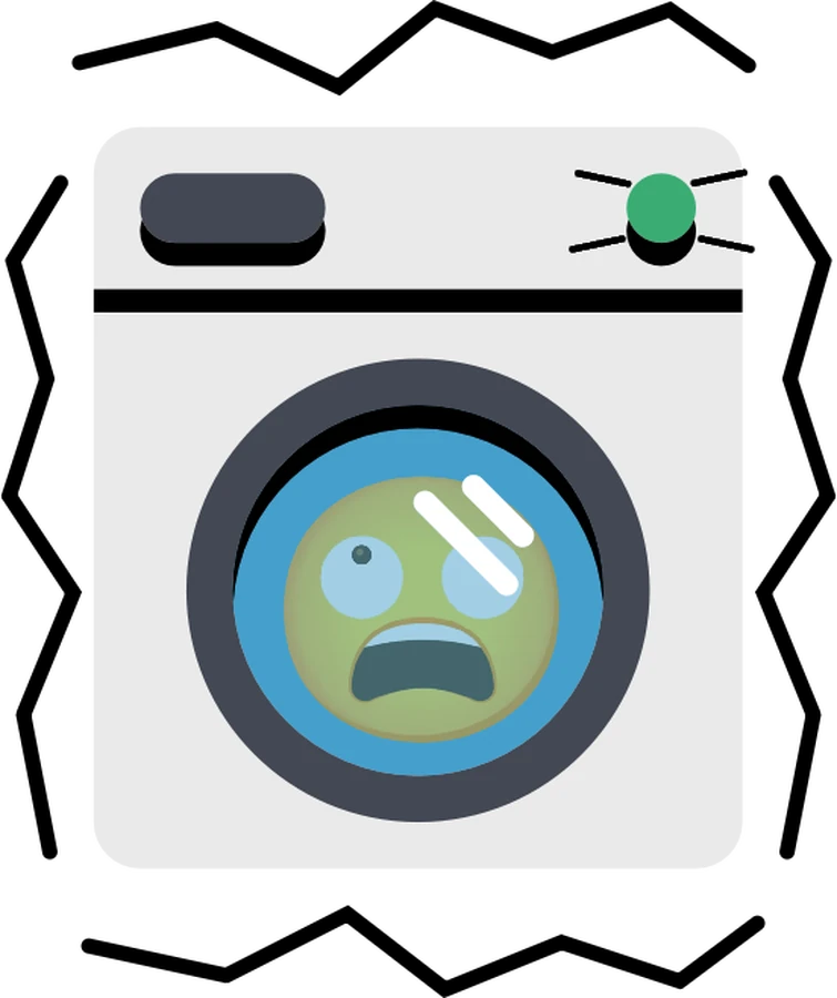 Face in Washing Machine | Emoji Fanon Wiki | Fandom