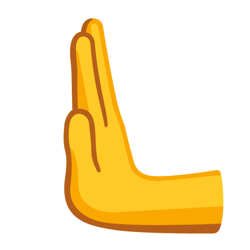 Leftwards Pushing Hand | Emoji Wiki | Fandom